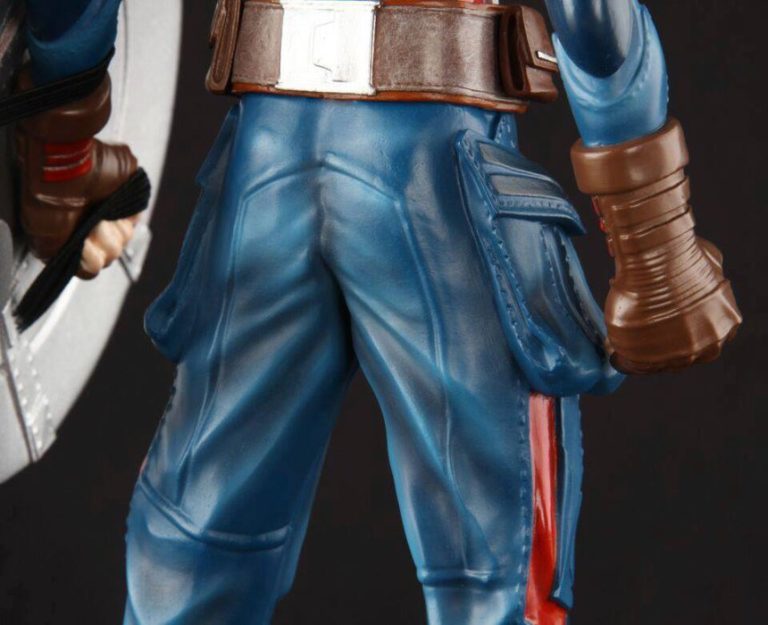 Luffy Captain America Avengers - MQ Studio - Resine - Figurine One Piece