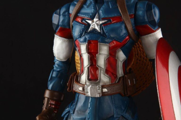Luffy Captain America Avengers - MQ Studio - Resine - Figurine One Piece