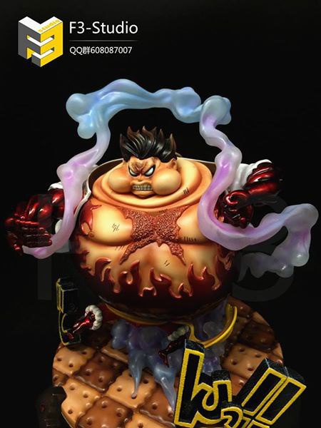 Luffy Gear 4 Fat – F3 Studio – Resine - Figurine One Piece