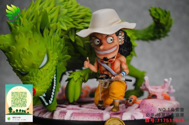 Usopp - Green Lotus Studio - Resine - SD - Figurine One Piece
